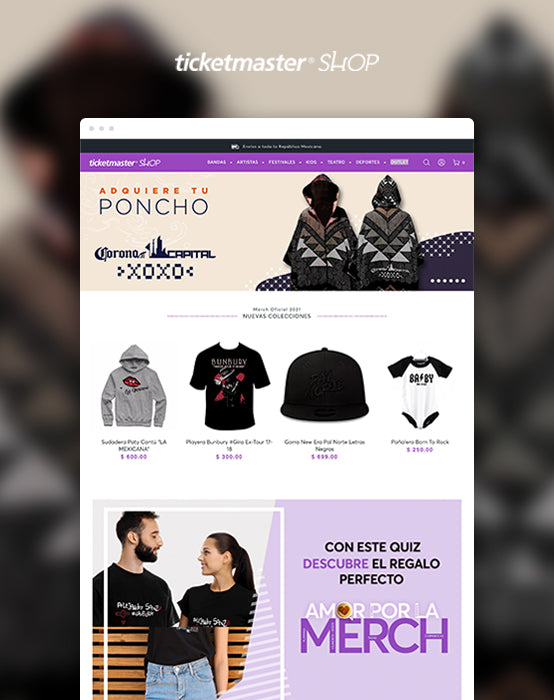 RD Ticketmaster Shop – Triciclo